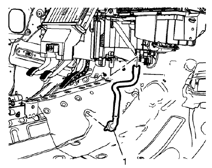 Chevrolet Trax - Heater and air conditioning evaporator and blower ...